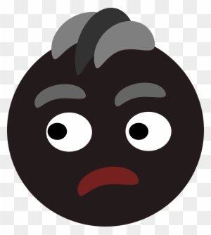 Confused Man Black - Illustration - Free Transparent PNG Clipart Images ...