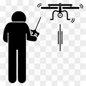 Drone Clipart Control - Flying Drone Icon - Free Transparent PNG ...