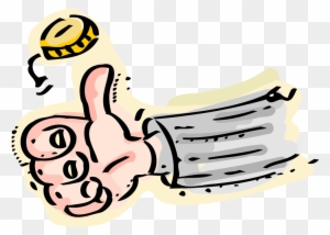 Coin Toss Royalty Free Vector Clip Art Illustration - Coin Toss Free ...