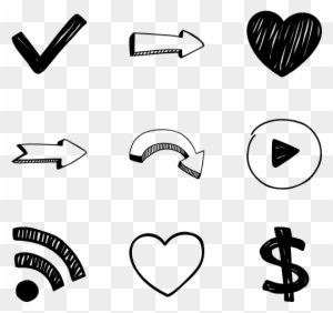 Cute Arrow Png - Cute Arrow Icon Png - Free Transparent PNG Clipart ...