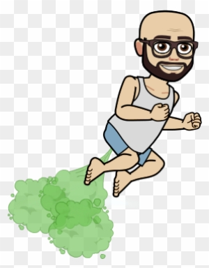 Jamie Marshall-watt On Twitter - Running Bitmoji - Free Transparent PNG ...
