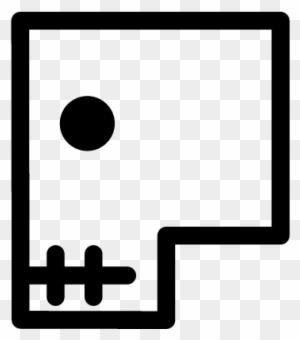 Polygon Shape Outline With Circle And Stitch Vector - Polygon - Free ...