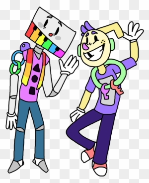 Two Rainbow Boys By Happybuddyy - Cartoon - Free Transparent PNG ...