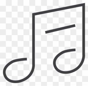 Minimalicon Music-1 - Music Icon Minimal - Free Transparent PNG Clipart ...