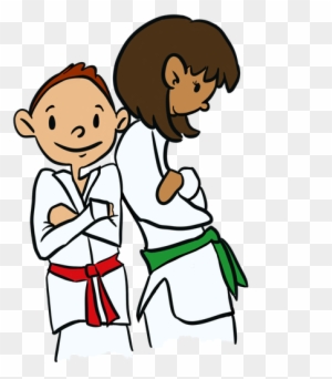Aikido Kids By Amymstuff - Cartoon - Free Transparent PNG Clipart ...