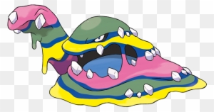 Pokemon Moon Day 41 Dragon Quill - Pokemon Muk Alola - Free Transparent ...
