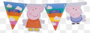 Peppa Pig Banner - Peppa Pig - Free Transparent PNG Clipart Images Download
