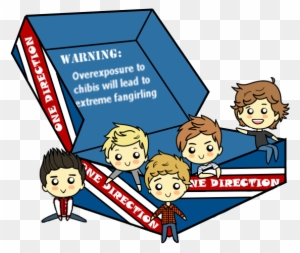 Chibi One Direction In A Box By Pinkythehedgehog101 - Cartoon - Free ...