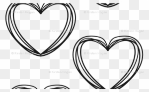Valentine Heart Clipart Black And White, Transparent PNG Clipart Images ...