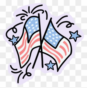 Stars And Stripes Image Illustration Of United - 4th Of July - Free ...