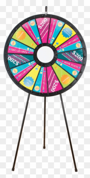 Prize Wheel 40" - Circle - Free Transparent PNG Clipart Images Download