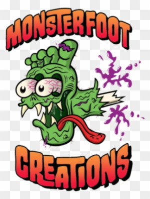 Mike Of 'monster Foot Creations' Is An Artist From - Cartoon - Free ...