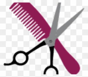 Hairdresser Scissors Cartoon Clipart
