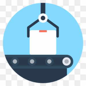 Engineering And Manufacturing - Manufacturing Flat Icon - Free ...