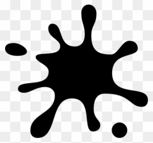 Black Paint Splatter Clip Art, Transparent PNG Clipart Images Free ...