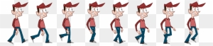 Sprite Clipart Walking - Css Animation Examples With Texture - Free ...