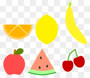 Clipart Simple Fruit Watermelon - Fruit Clipart Black And White - Free ...