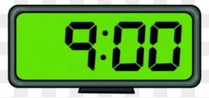 In An Effort To Inspire On-time Attendance, We Will - 9 00 Am Alarm ...