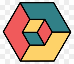 Draw Optical Illusions Cube - Free Transparent PNG Clipart Images Download