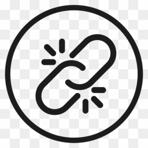 Strong Materials - “ - Vector Broken Link Icon - Free Transparent PNG ...