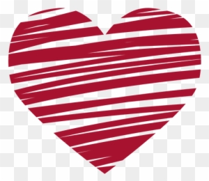 Scribbled Heart Vector - Corazon A Rayas Png - Free Transparent PNG ...