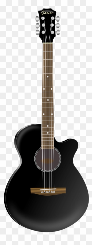 Acoustic Guitar Clip Art - Acoustic Electric Guitar And Amp - Free ...