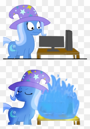 Walks Away From His Burning Computer - Cartoon - Free Transparent PNG ...