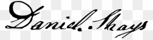 File - Danielshays - Svg - Daniel Shays Signature - Free Transparent ...