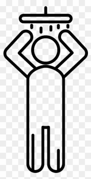 Taking A Shower Free Icon - Stickman Taking A Shower - Free Transparent ...