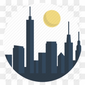 512 X 512 7 - Flat City Icon Png - Free Transparent PNG Clipart Images ...