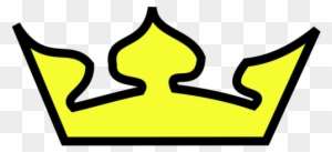 Simple Yellow Prince Crown Clipart - Yellow Crown Clip Art - Free ...