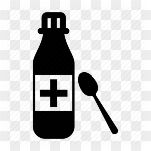 Medical Syrup And Spoon Png Clipart - Syrup Medicine - Free Transparent ...