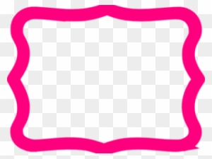 Hot Pink Frame Clip Art - Pink Clip Art Frame - Free Transparent PNG ...