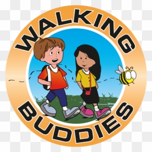 Walking Buddies Program - Walking With A Buddy - Free Transparent PNG ...