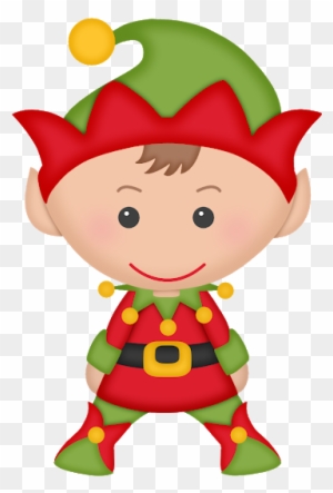 Santa Elves Clip Art