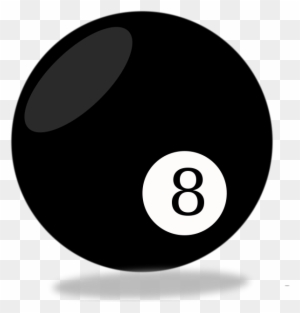 8 Ball - Pool 8 Balls Vector - Free Transparent PNG Clipart Images Download