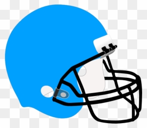 Light Blue Football Helmet - Free Transparent PNG Clipart Images Download