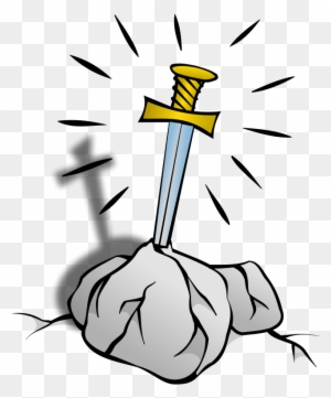 Fairy Tale Clip Art Download - Sword In The Stone Mug - Free ...