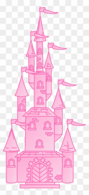 Cute Pink Princess Castle Free Clip Art - Princess Castle Clip Art ...
