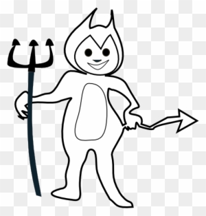 Devil Clipart Black And White, Transparent PNG Clipart Images Free ...