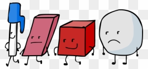 Blickblock - Bfdi Blocky Angry - Full Size PNG Clipart Images Download