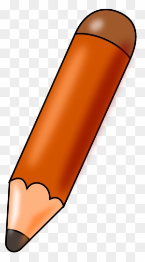 Brown Mouse With Pencil Cartoon Clipart - Cartoon Mouse With Pencil ...