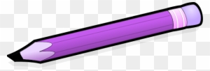 Violet Pencil - Purple Colored Pencil Clipart - Free Transparent PNG ...