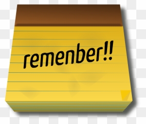 Reminder Clipart, Transparent PNG Clipart Images Free Download - ClipartMax