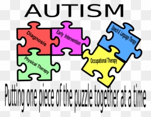 Jigsaw Clip Art - Logo Autism Puzzle Piece - Free Transparent PNG ...
