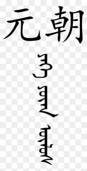 Name - Yuan Dynasty In Chinese Characters - Free Transparent PNG ...