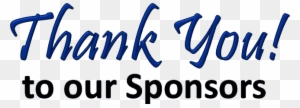 Thank You Sponsors Png - Free Transparent PNG Clipart Images Download