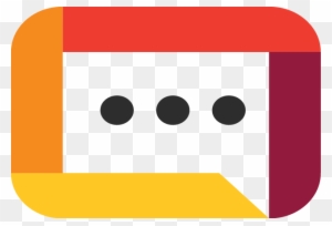 Red Orange Yellow Round Rectangle Dot Logo - Circle - Free Transparent ...