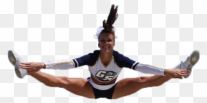 Pin Cheerleader Toe Touch Clipart - Cheerleading - Free Transparent PNG ...