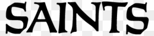 New Orleans Saints Wordmark Logo - New Orleans Saints - Free ...